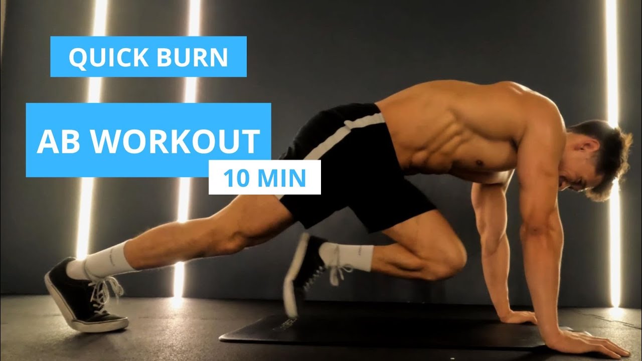 10 Minute Ab Attack: Get Fit Fast/ Level 8 out of 10 - YouTube