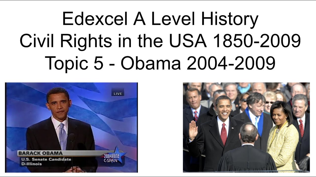 Edexcel A Level History - Civil Rights Topic 5 revision (2004-09) - YouTube
