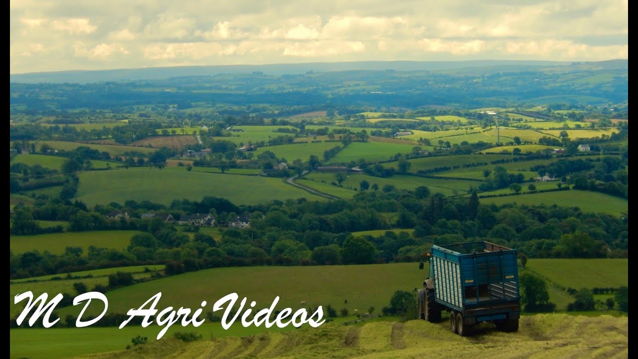 Silage 2019 Ireland - 8 Tractors Drawing! - YouTube