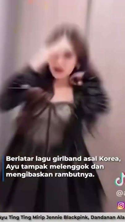 AYU TING TING DANDAN ALA KOREA BANJIR PUJIAN - YouTube