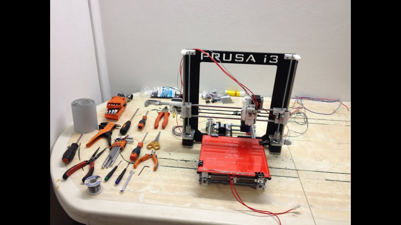 3D Printer Prusa i3 rework (Time Lapse) - YouTube