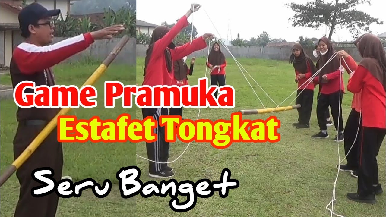 Game Pramuka Seru // Estafet Tongkat #permainanpramuka - YouTube