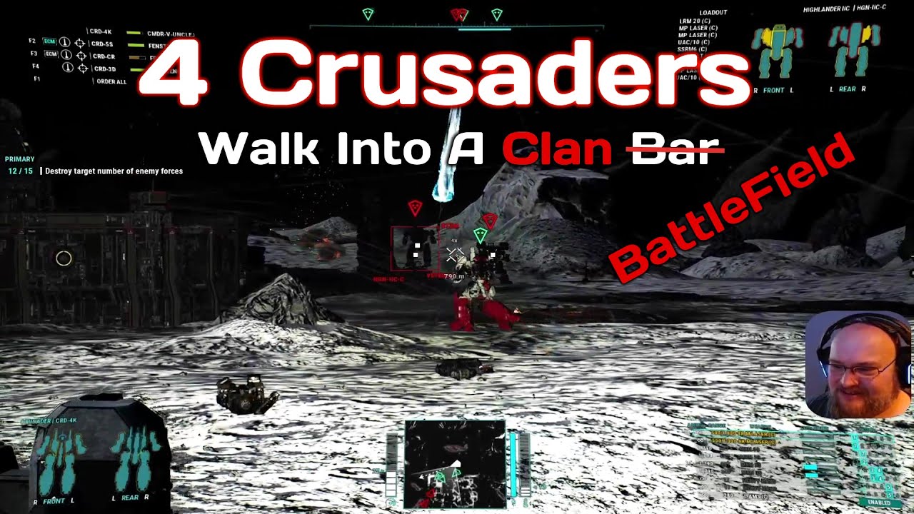 MW5 YAML: 4 Crusaders Walk Into A Clan Bar With a Arrow. - YouTube