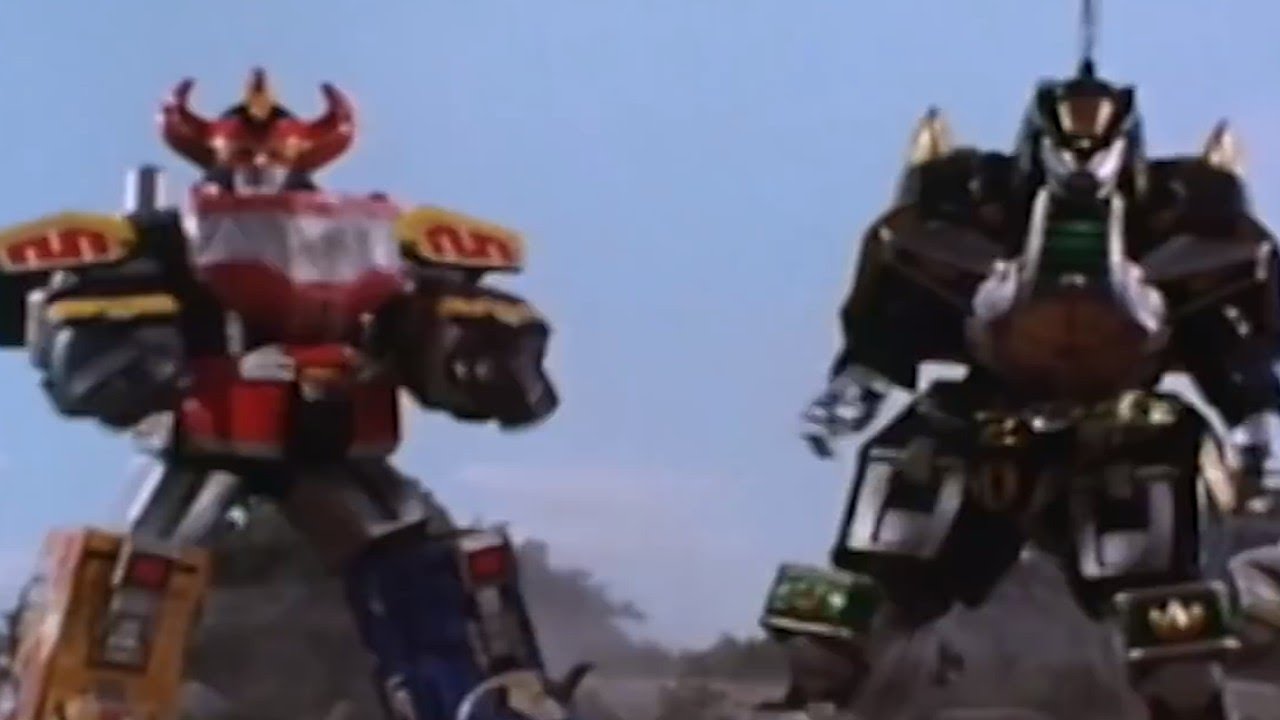 Mighty Morphin Power Rangers - Second Chance - Megazord Fight - YouTube