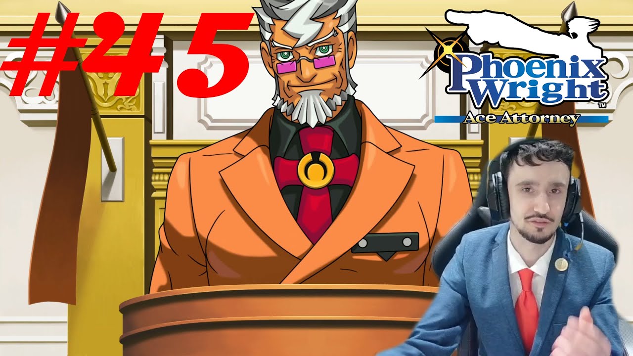 Der Polizeichef Damon Gant - Let's play Phoenix Wright Ace Attorney ...