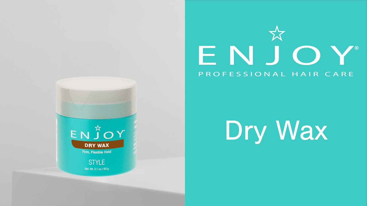 Enjoy Dry Wax | Effortless Texture & Hold - YouTube