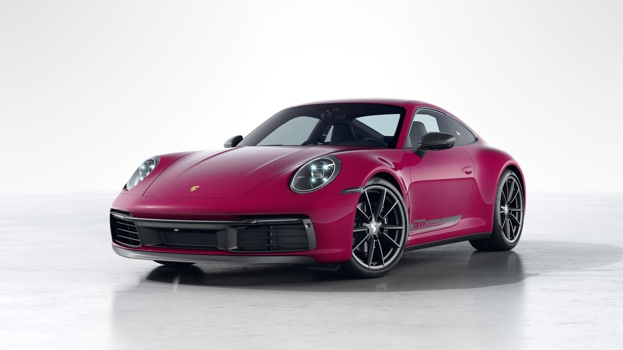 Colores Porsche 911 992 Carrera T | Paint to Sample / Custom Colour ...