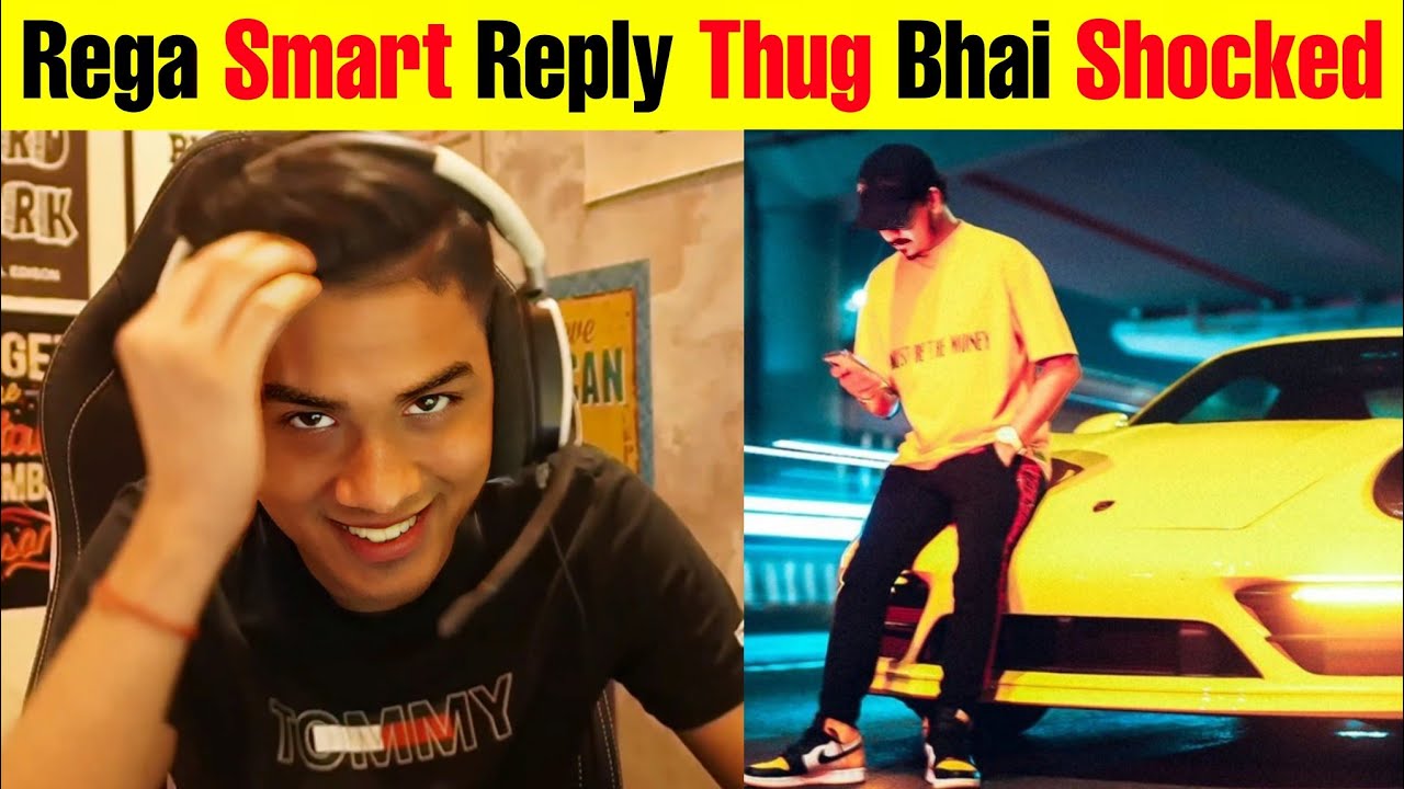 Rega Smart Reply Thug Bhai Shocked ♥️🔥💯 - YouTube