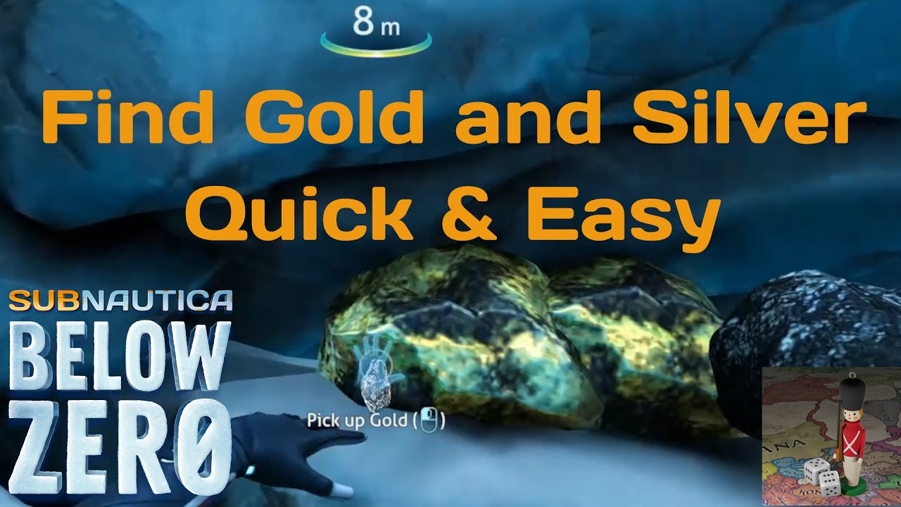 Getting Gold, Silver and Copper in the start of Subnautica: Below Zero ...