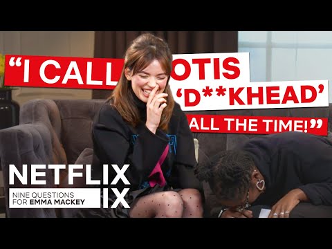 The Emma Mackey Sex Education Interview | Netflix IX