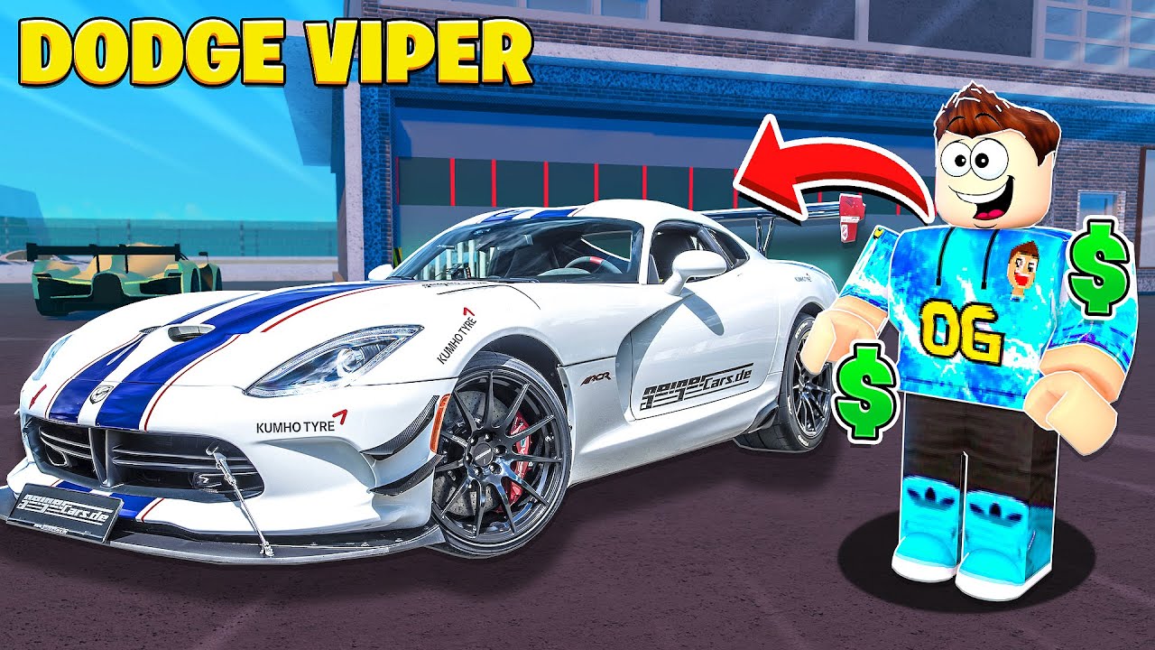 I BOUGHT A 1000HP DODGE VIPER IN ROBLOX DRIVING EMPIRE!!! - YouTube