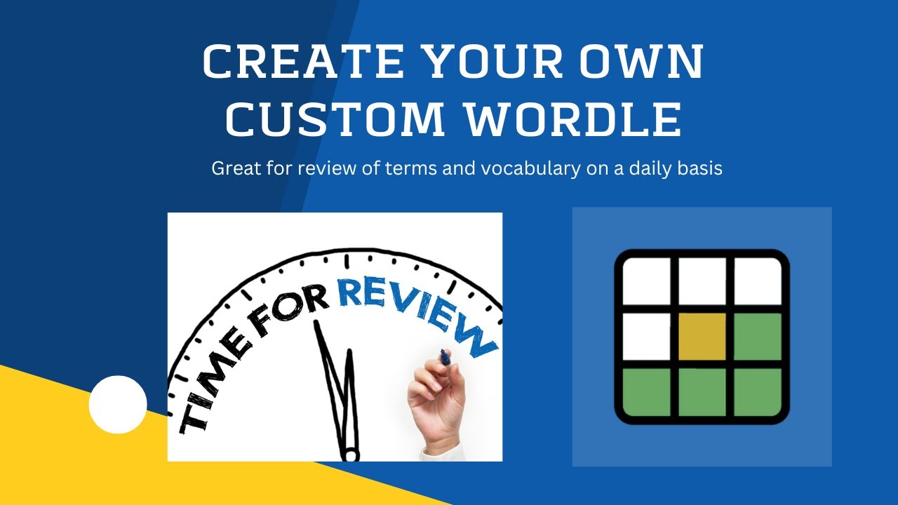 Create Your Own Custom Wordle - YouTube