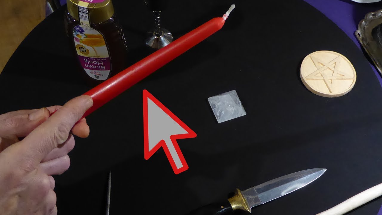 Simple Love Spell with Red Candle and Honey - YouTube