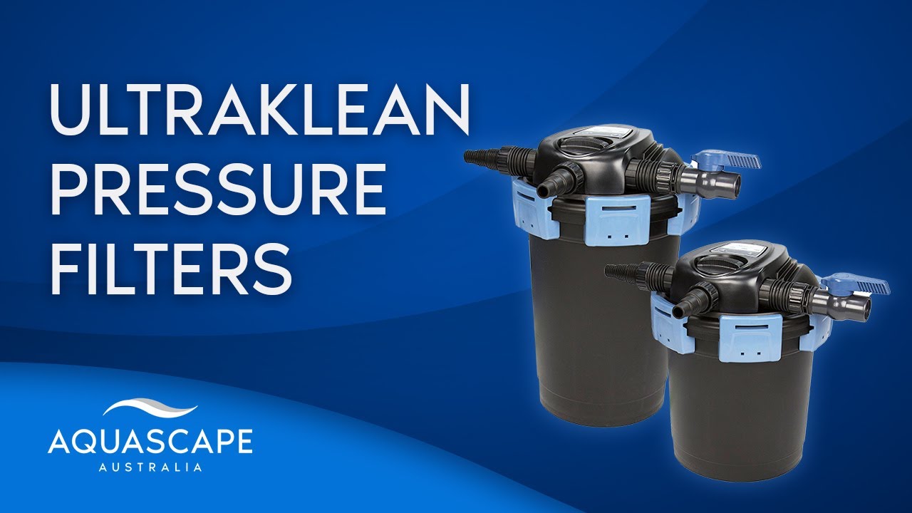 Aquascape UltraKlean Pond Filters - YouTube