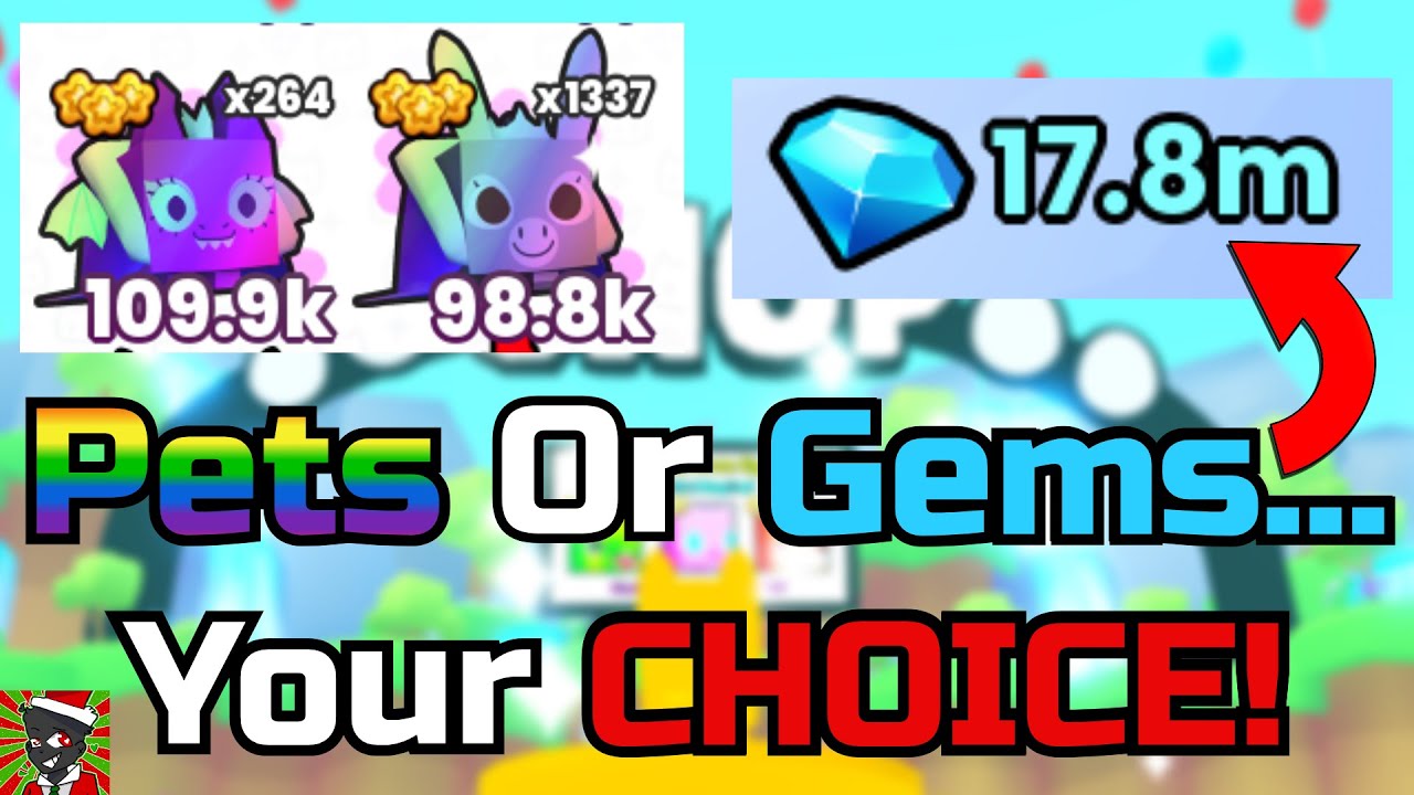 🔴Pet Sim 99: Rank 11?!💎FREE PETS & GEMS! You CHOOSE!💎| Giving Back TO ...