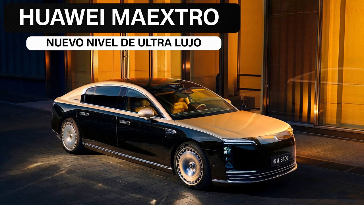Huawei Maextro. El coche más lujoso y tecnológico del mundo. # ...