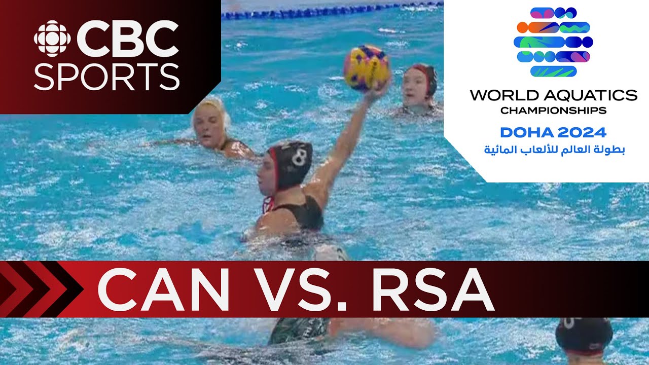2024 World Aquatic Championships Doha: Women's water polo - Canada vs ...
