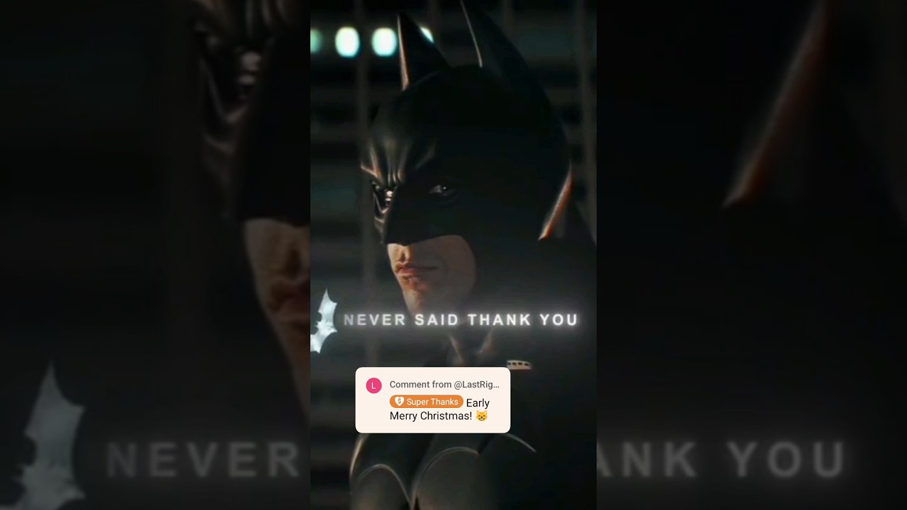 I Never Said Thank You I Batman and Commissioner Gordon Warner Bros ...