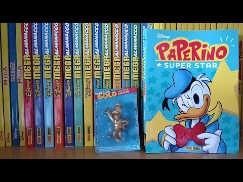 PAPERINO SUPER STAR (DISNEY HERO #118) con statuetta Paperino Gold ...
