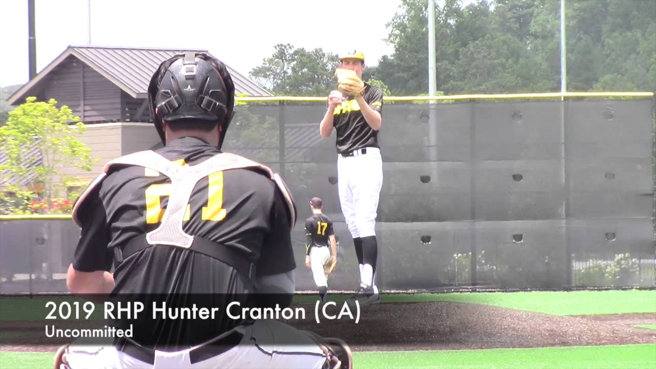 2019 RHP Hunter Cranton (CA), Uncommitted 7-15-16 - YouTube
