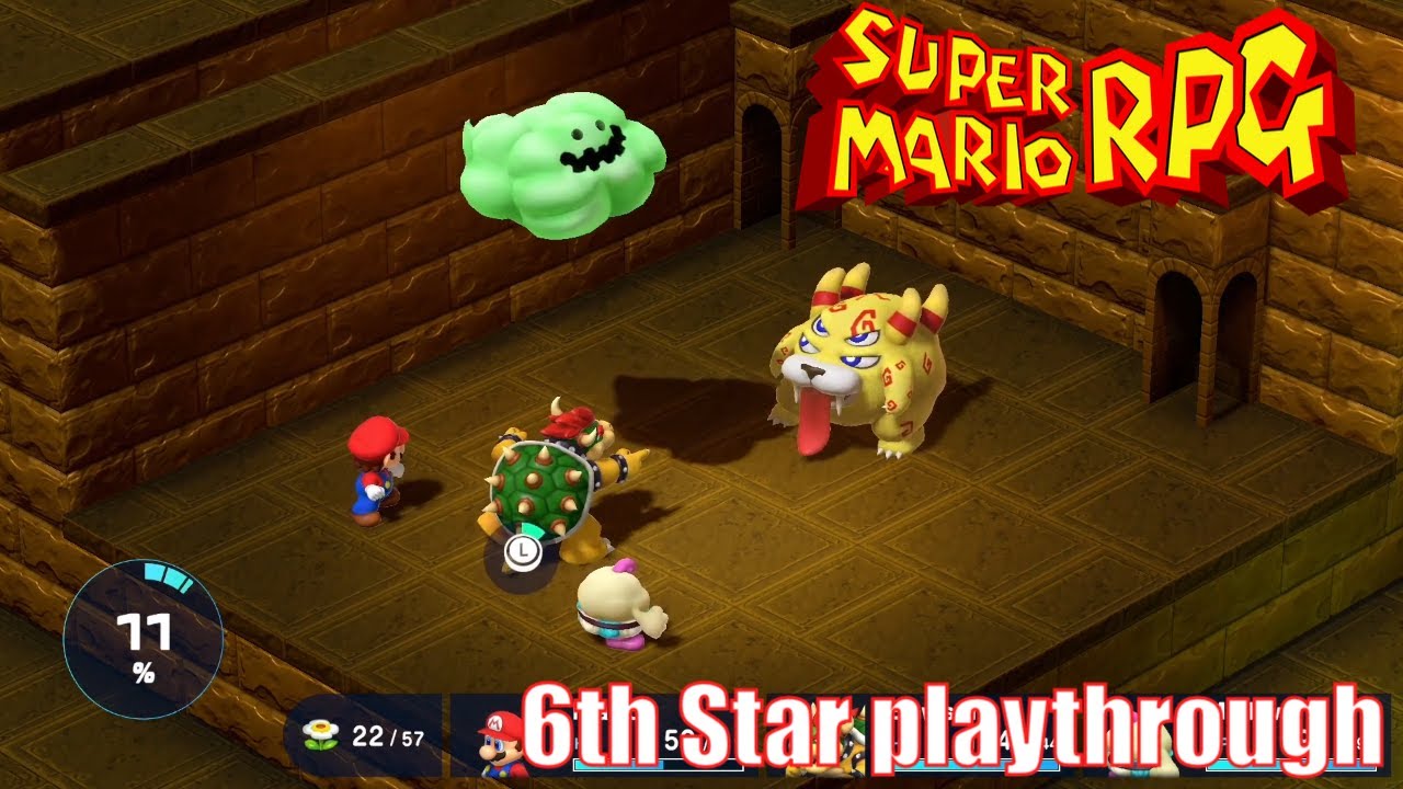 Super Mario RPG remake playthough | 6th star - YouTube