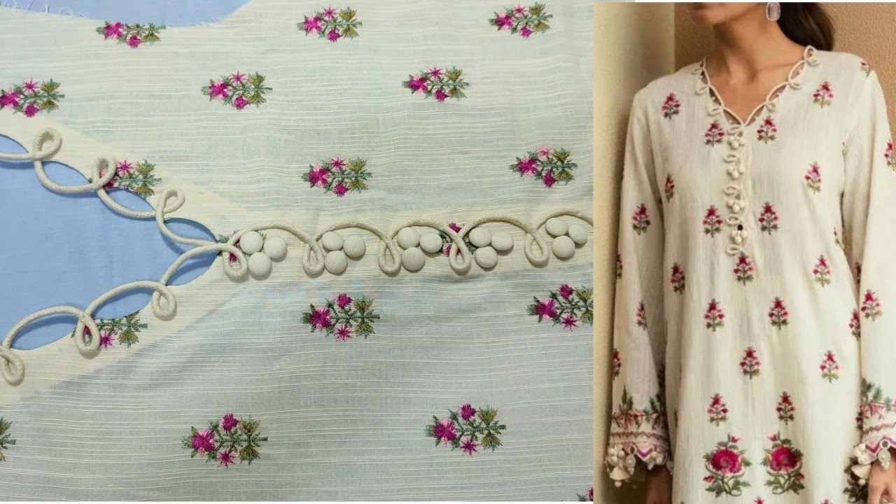 New neck design cutting stitching #cuttingstitchingideas #2023 - YouTube