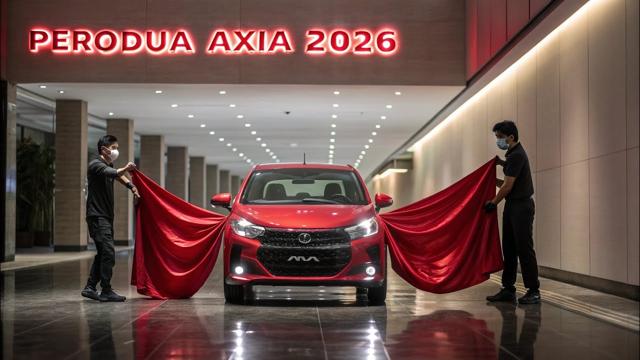 Perodua Axia 2026 dengan teknologi keselamatan terkini - YouTube