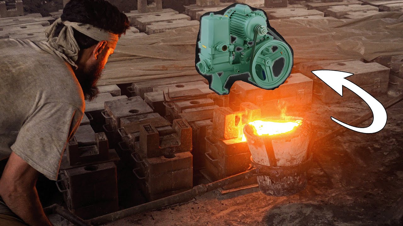 The Epic Way of Making Donkey Water Pump! 🤯 | Inside The Electric Water ...