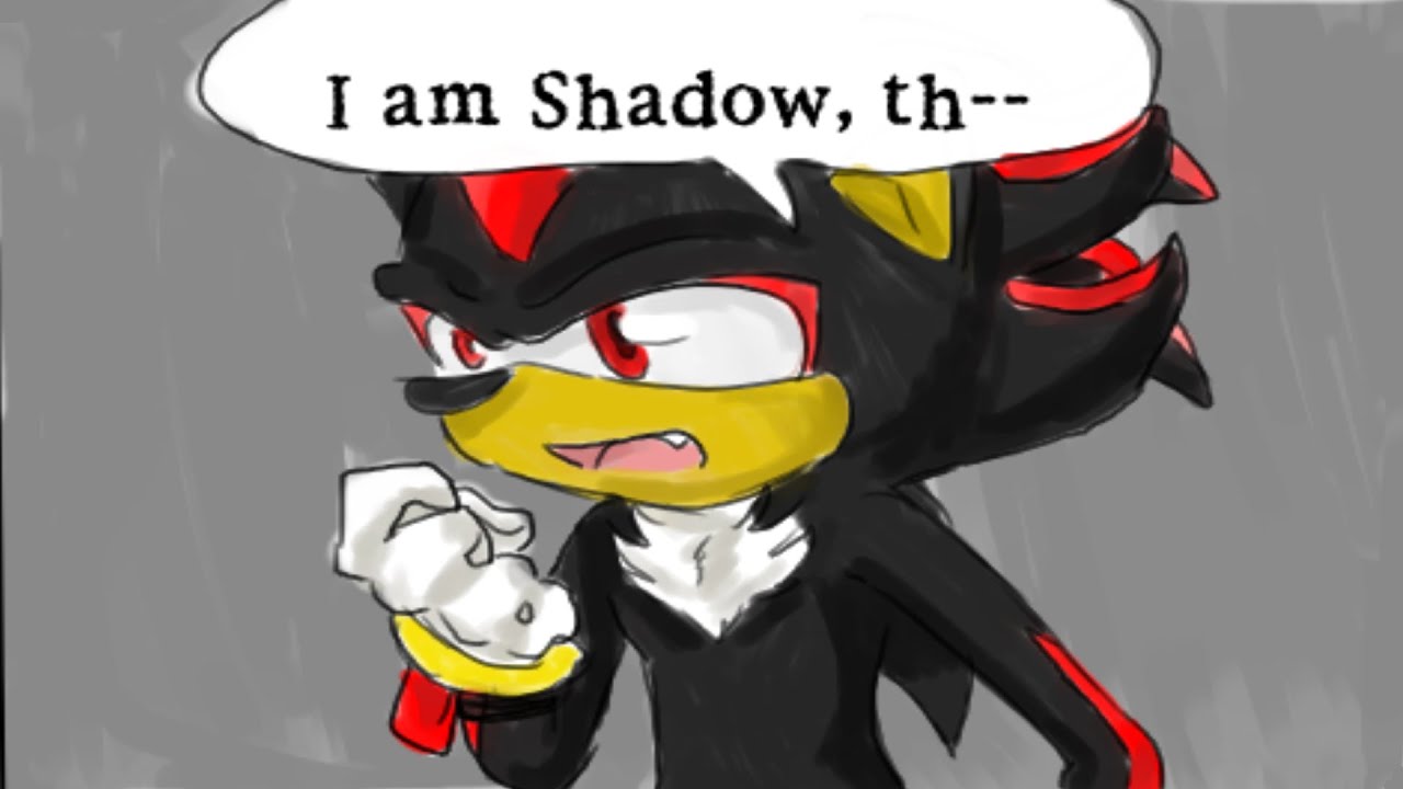 Shadow the... (Sonic Comic Dub) - YouTube