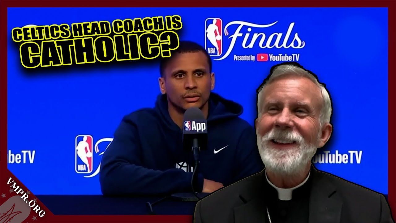 Catholic Bishop Reacts to Coach Joe Mazzulla - YouTube
