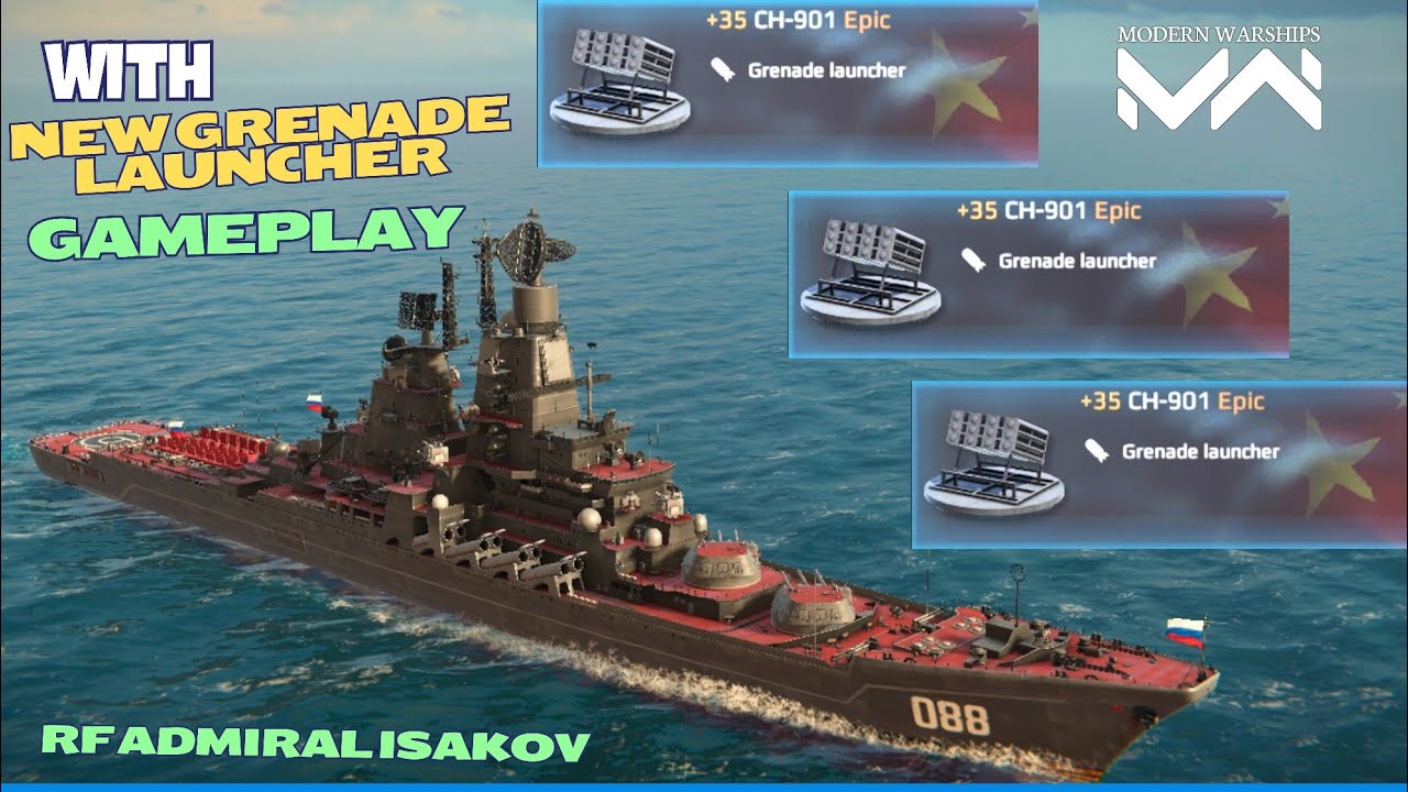 RF Admiral Isakov - with CH901 Laser Guided launcher - Modern Warships ...