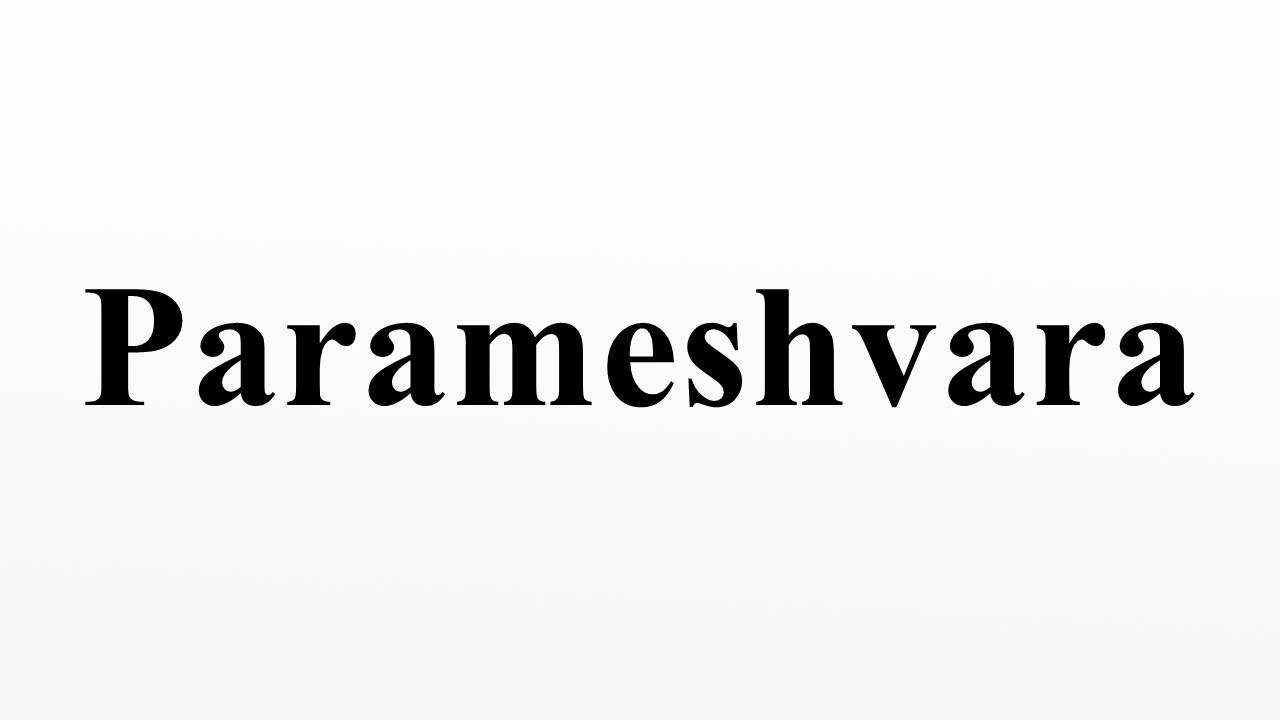 Parameshvara Mathematician
