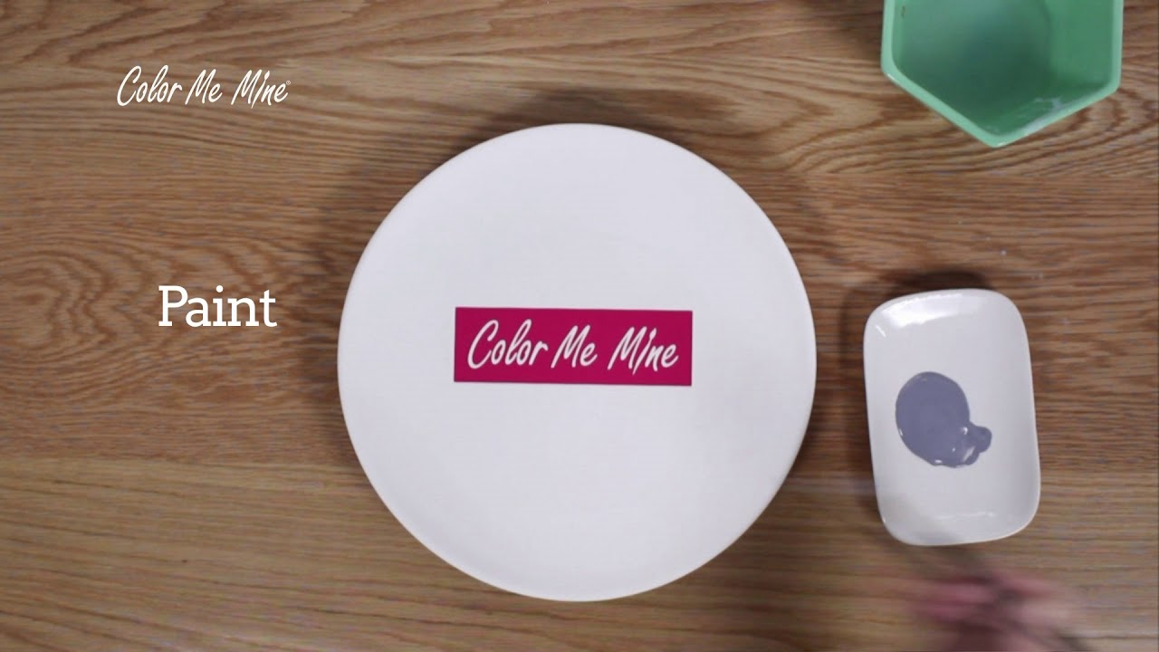 Color Me Mine Custom Stencil Technique - YouTube