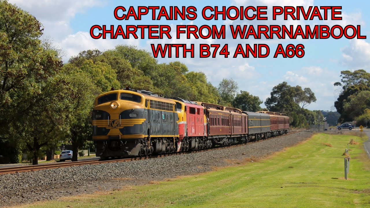DOUBLE BULLDOGS LEAD THE ROYAL TRAIN! (B74, A66) | Captains Choice ...