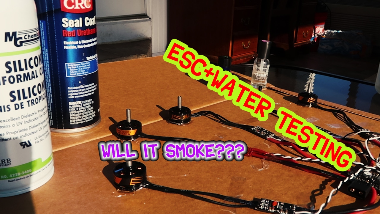 Water resistant ESC testing - YouTube