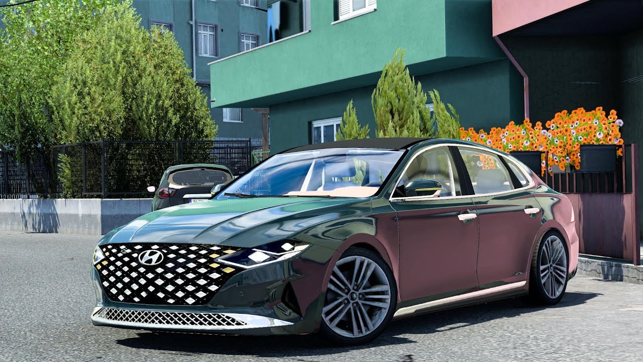 Hyundai Azera 2022 - ETS2[1.46][Euro Truck Simulator 2] - YouTube