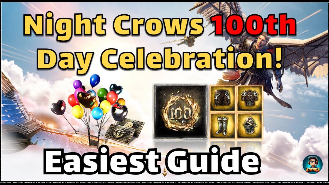 Night Crows 100th Day Celebration Rewards and Updates! - Easiest Guide ...
