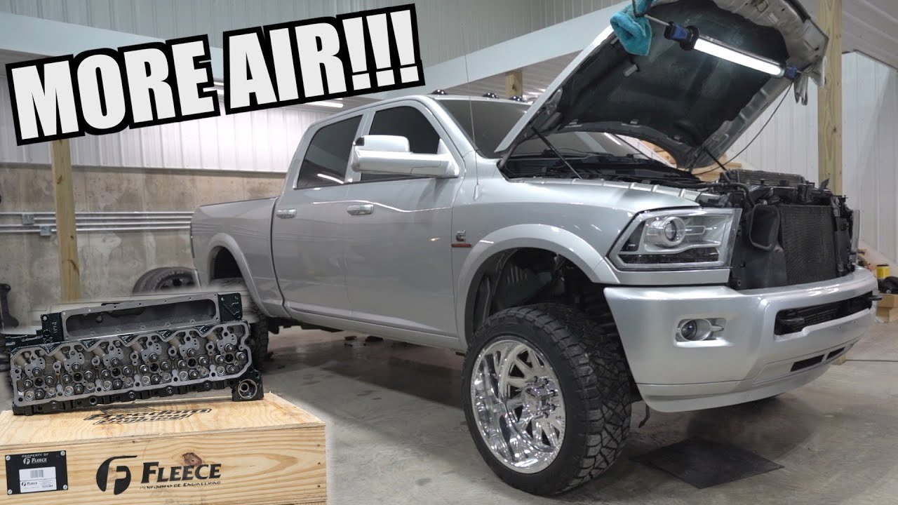 4TH Gen Cummins Build Gets BUILT Cylinder Head!!!! MORE AIR!!!! - YouTube