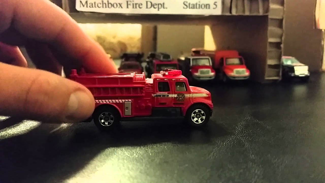 Matchbox Fire Department Station 5 - YouTube