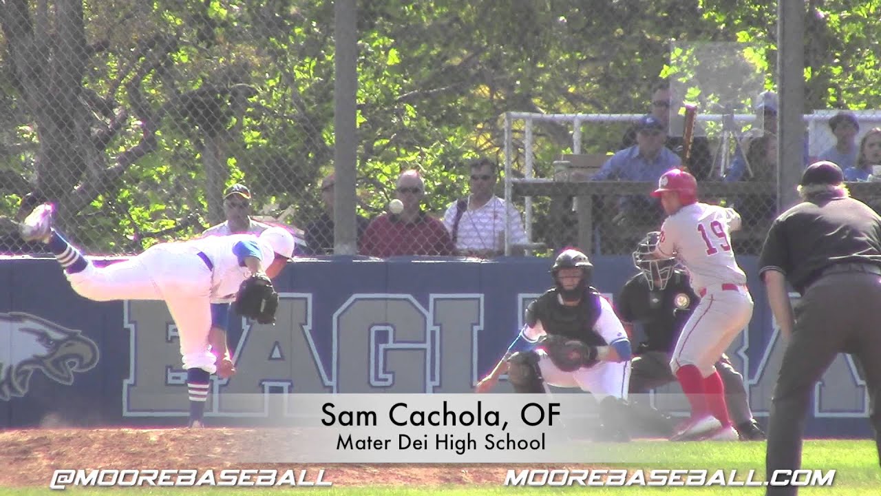 Sam Cachola Prospect Video, OF, Mater Dei High School - YouTube