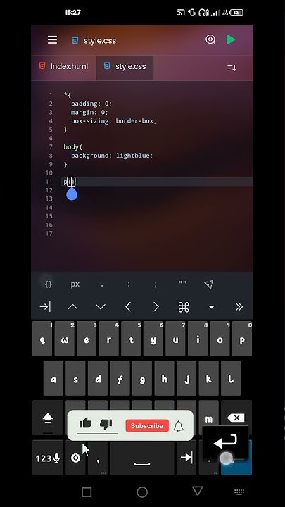 Change Background color using css - YouTube