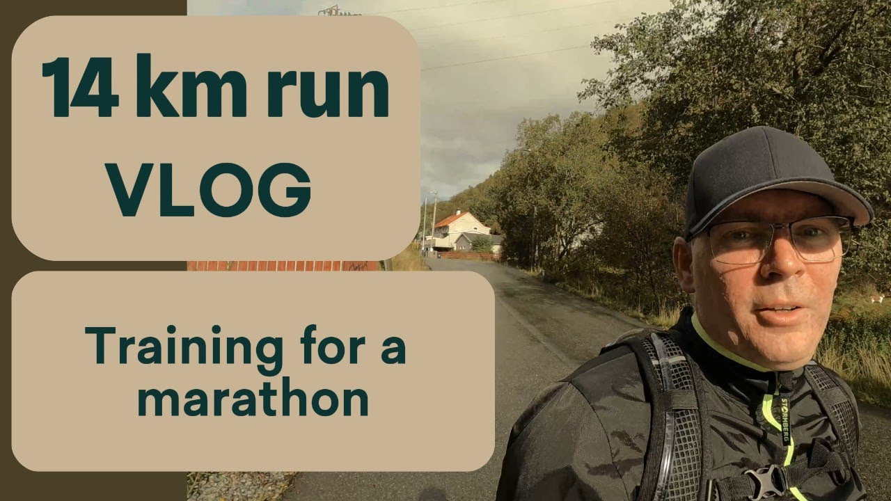 14 KM Run Vlog Marathon Training in Bergen, Norway - YouTube