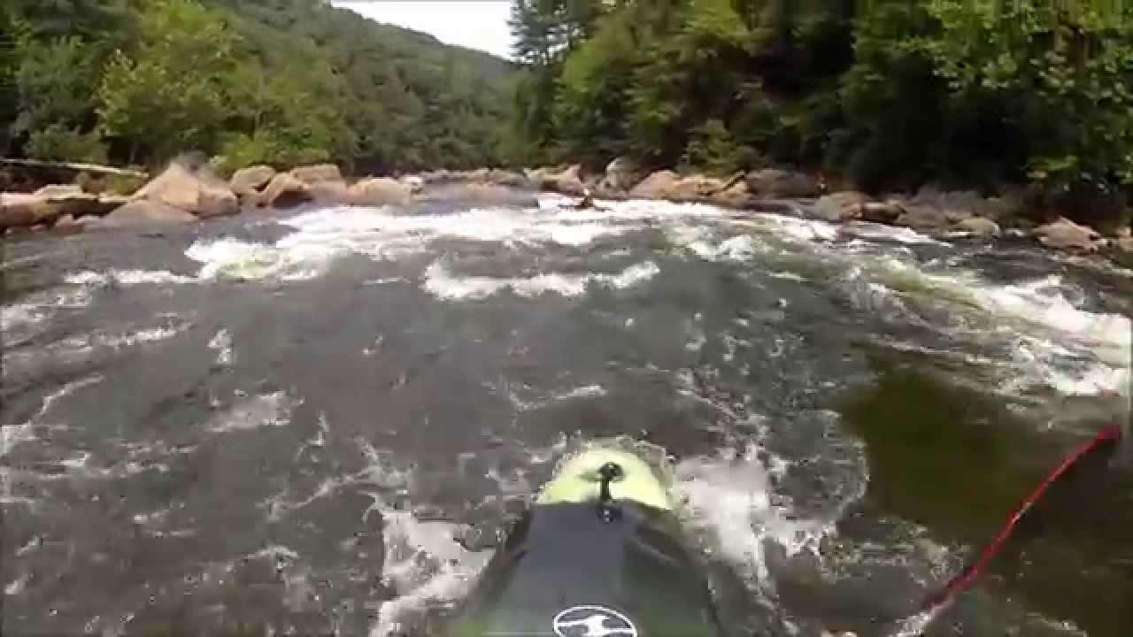 Kayaking the Lower Yough- 1.75ft - YouTube