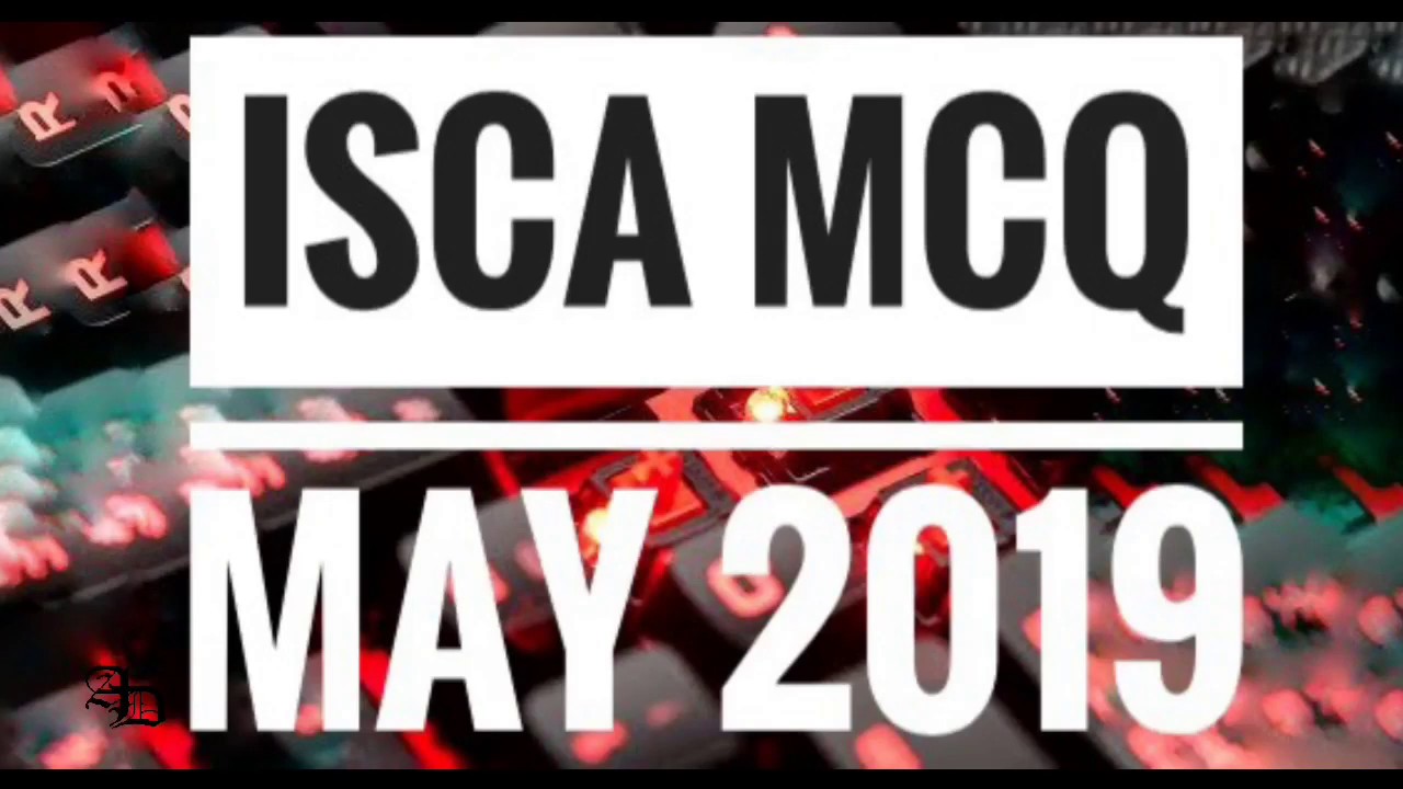 CA Final ISCA MCQ in May 2019 | Amendment by ICAI - YouTube