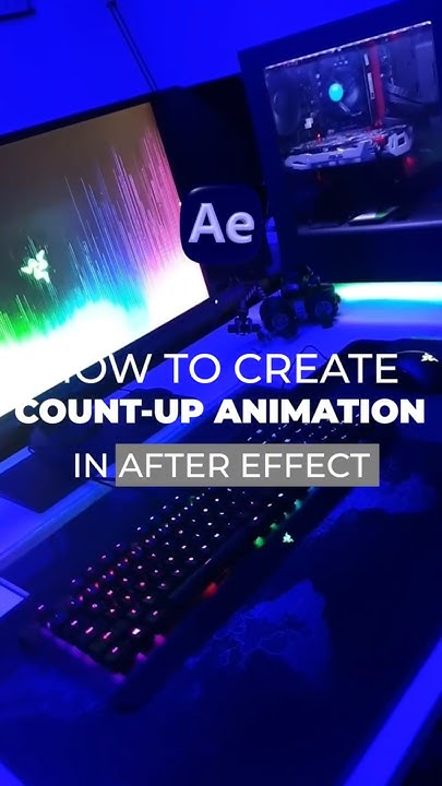 How to make an Animated Counting Number in Adobe After Effects # ...