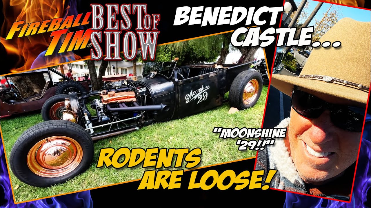 RODENT HOT ROD at Benedict Castle - Fireball Tim BEST OF SHOW - YouTube