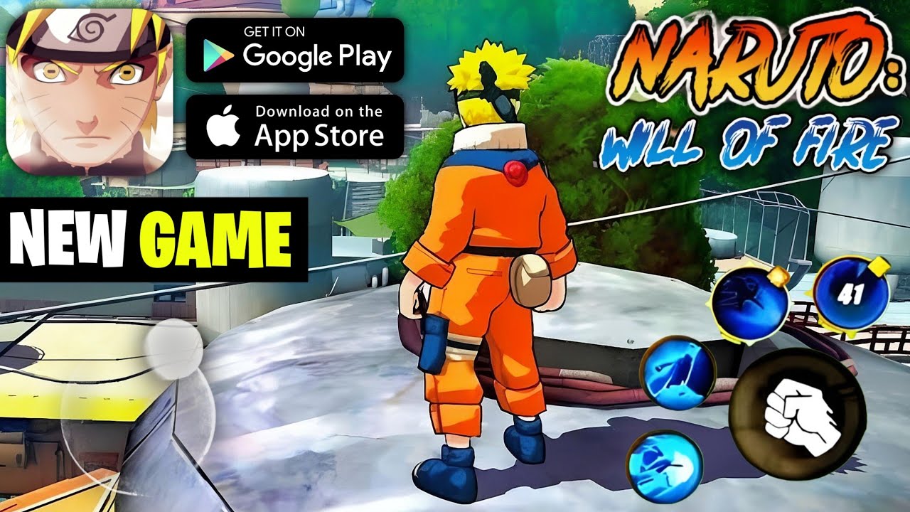 *NEW* NARUTO SHIPPUDEN GAME FOR ANDROID | NARUTO WILL OF FIRE MOBILE ...