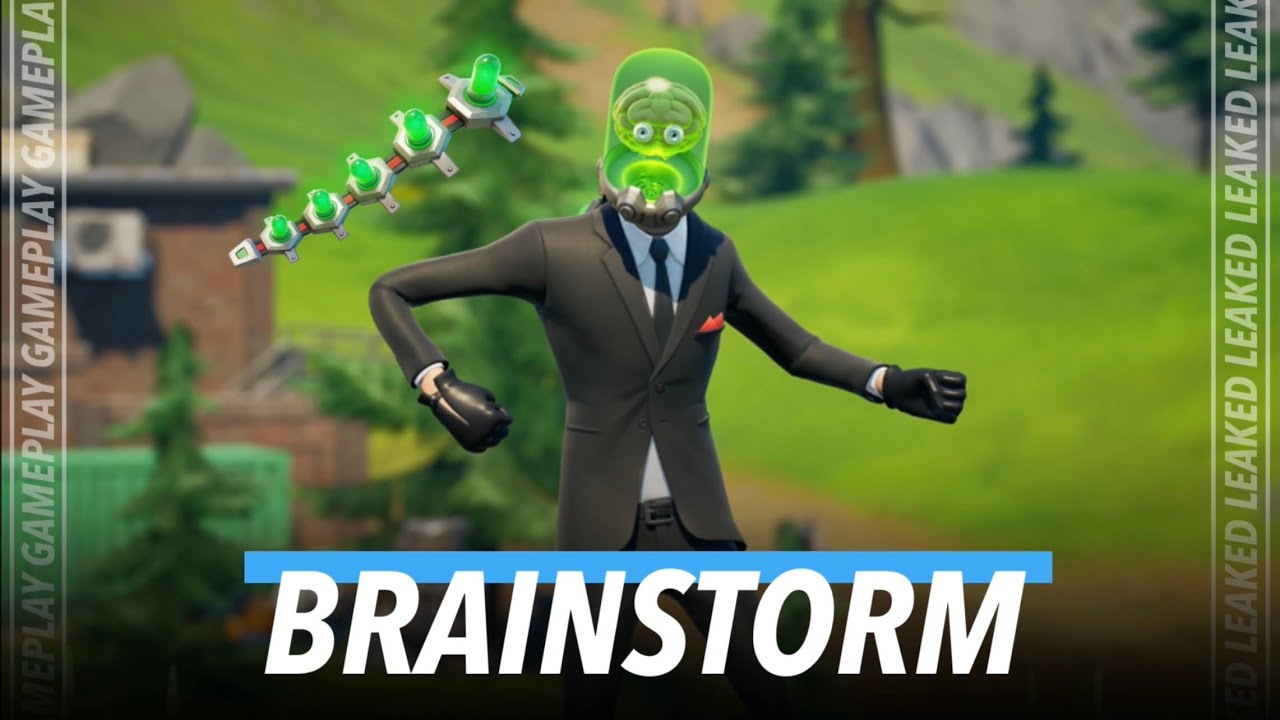 LEAKED “BRAINSTORM” SKIN GAMEPLAY!!! (Inter-Vertebral Implant BackBling ...