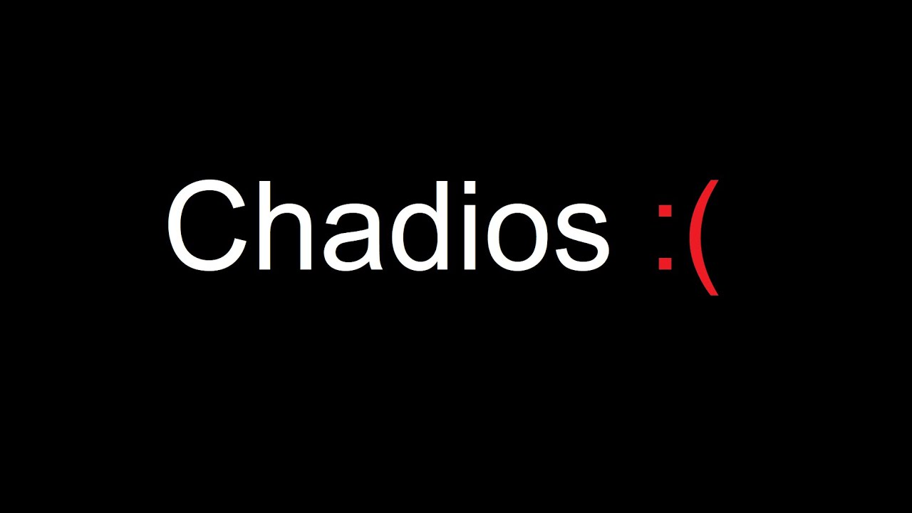 Chao/Adios - YouTube