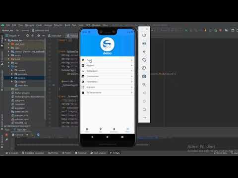 GPS tracking app with Flutter - YouTube